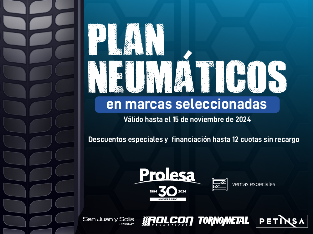 Prolesa lanza el Plan Oferta neumáticos 2024 | Prolesa