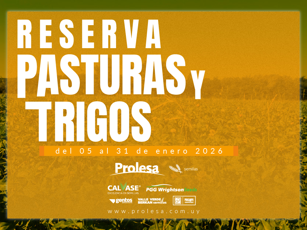 Reserva de Pasturas y Trigos 2026 | Prolesa